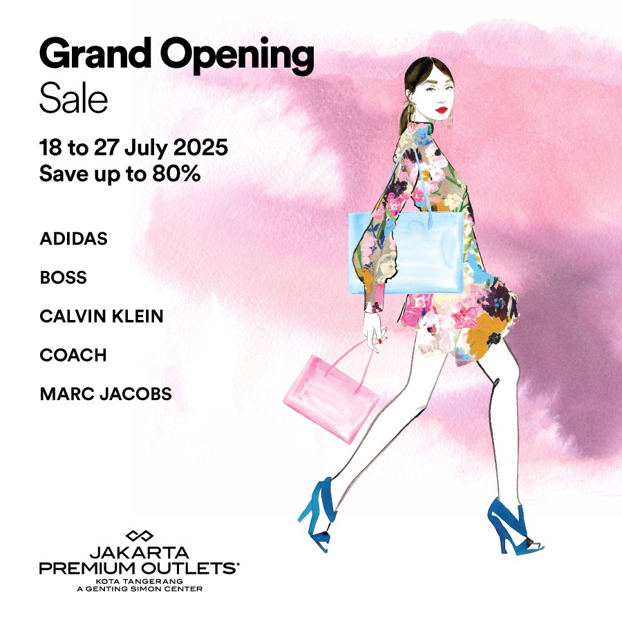 JAKARTA PREMIUM OUTLETS GRAND OPENING SALE | Jakarta Premium Outlets