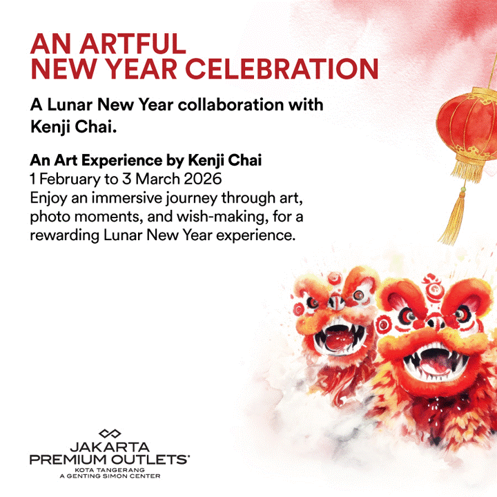 AN ARTFUL NEW YEAR CELEBRATION | Jakarta Premium Outlets